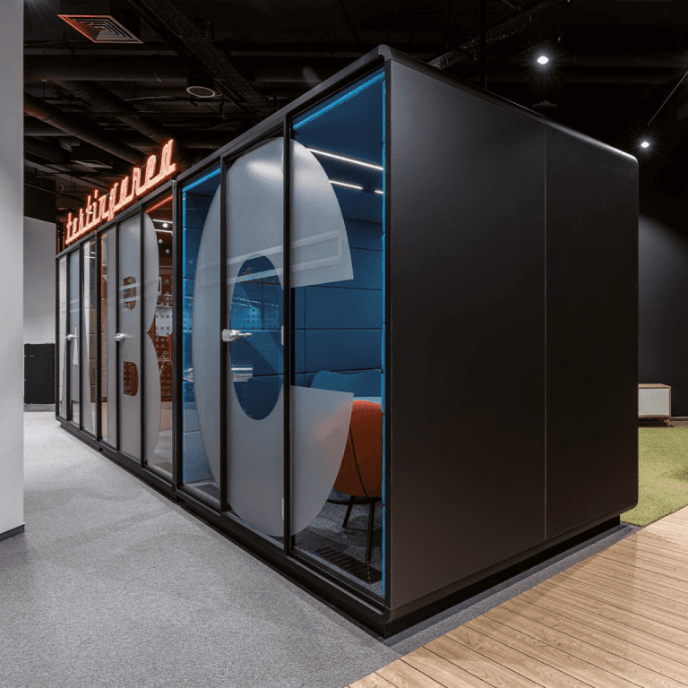 Geluidsdichte cabine tot 8 personen - Hush Meet L