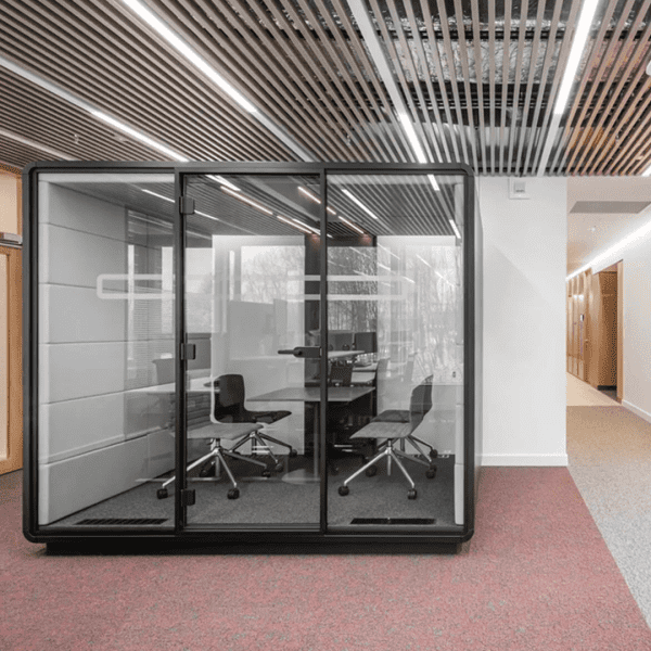 Geluidsdichte cabine tot 8 personen - Hush Meet L