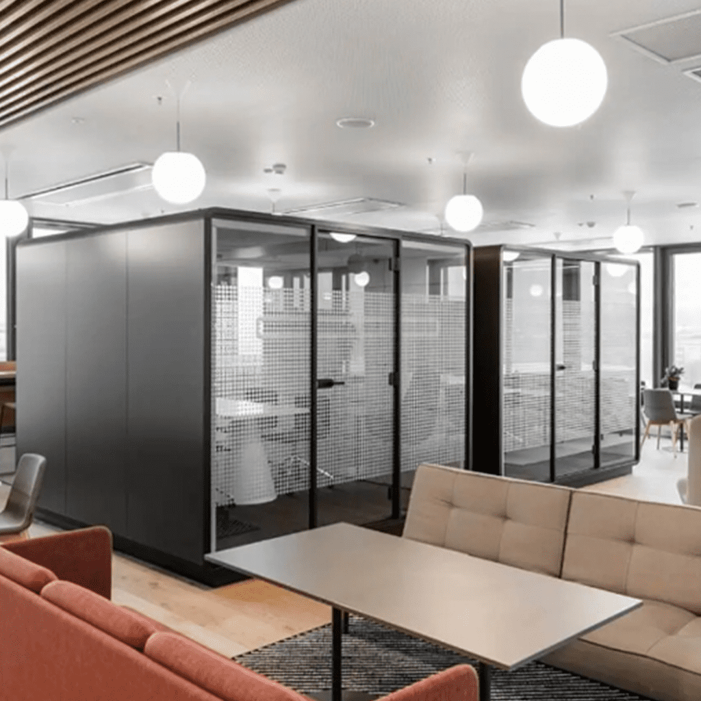 Geluidsdichte cabine tot 8 personen - Hush Meet L